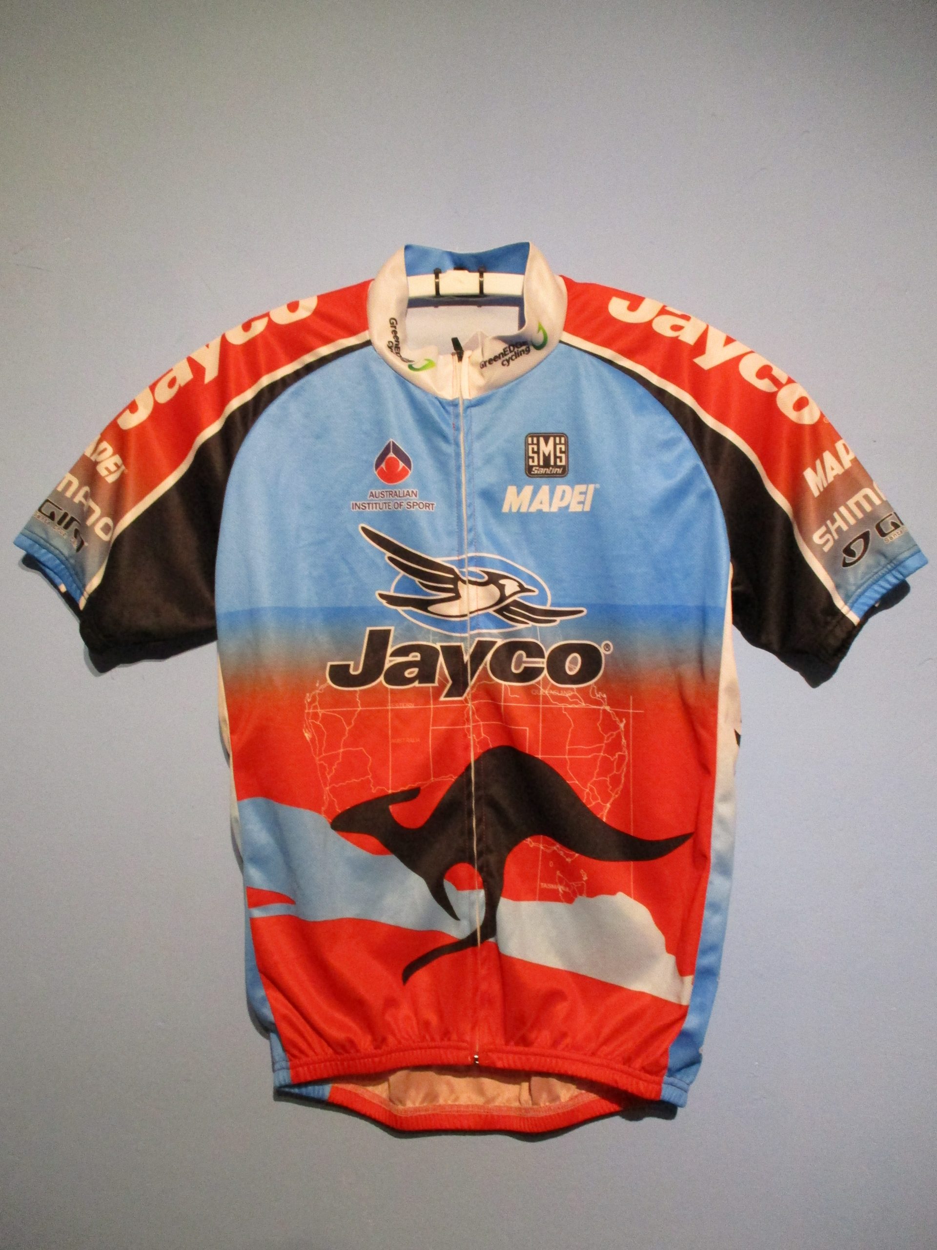 JAYCO (b)-AIS 2011 WIELERSHIRT - Ton Merckx Wielershirts - Rondreis ...