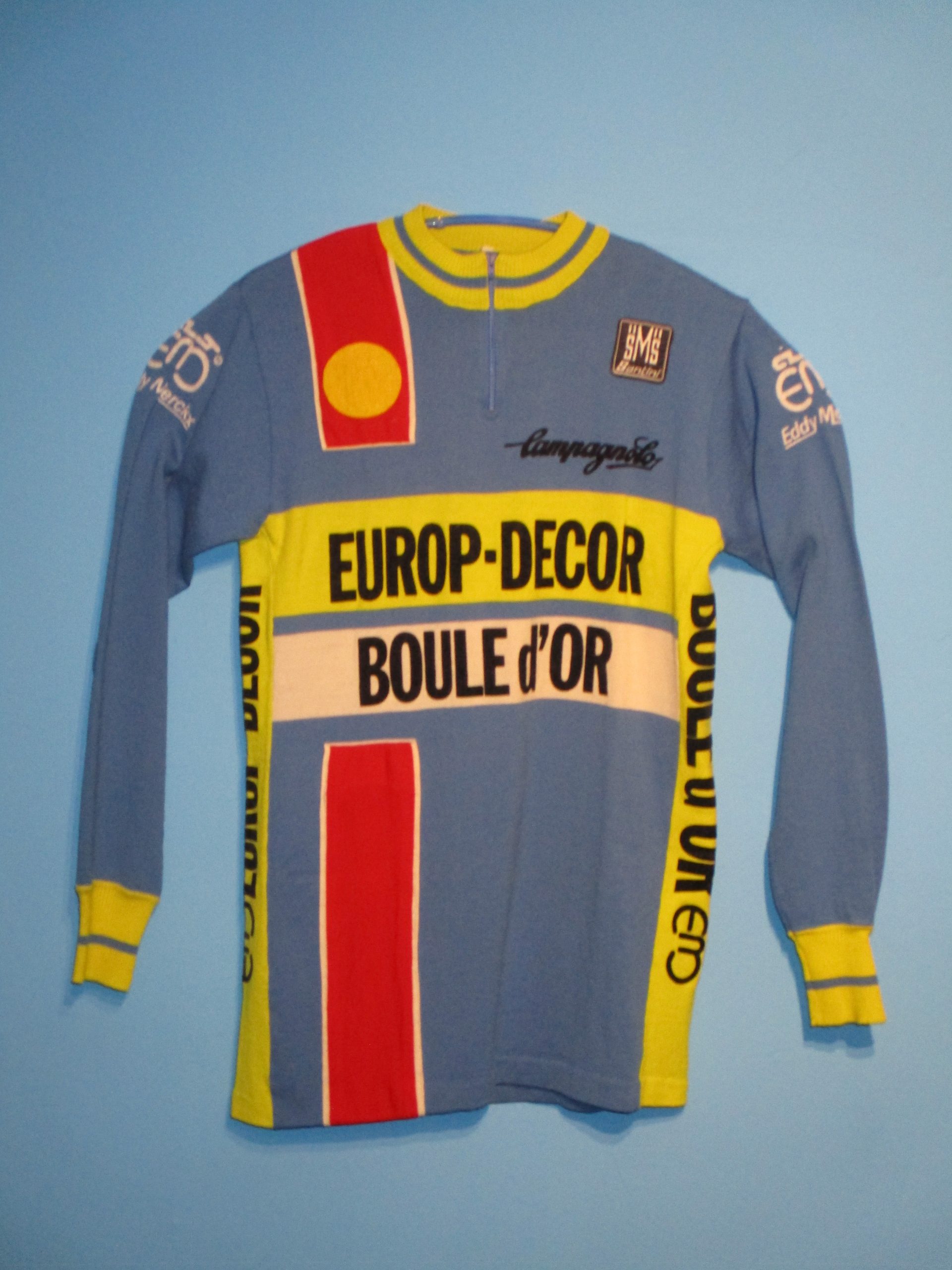 EUROP DECOR (e)-BOULE D OR-EDDY MERCKX 1984 WIELERSHIRT - Ton Merckx ...