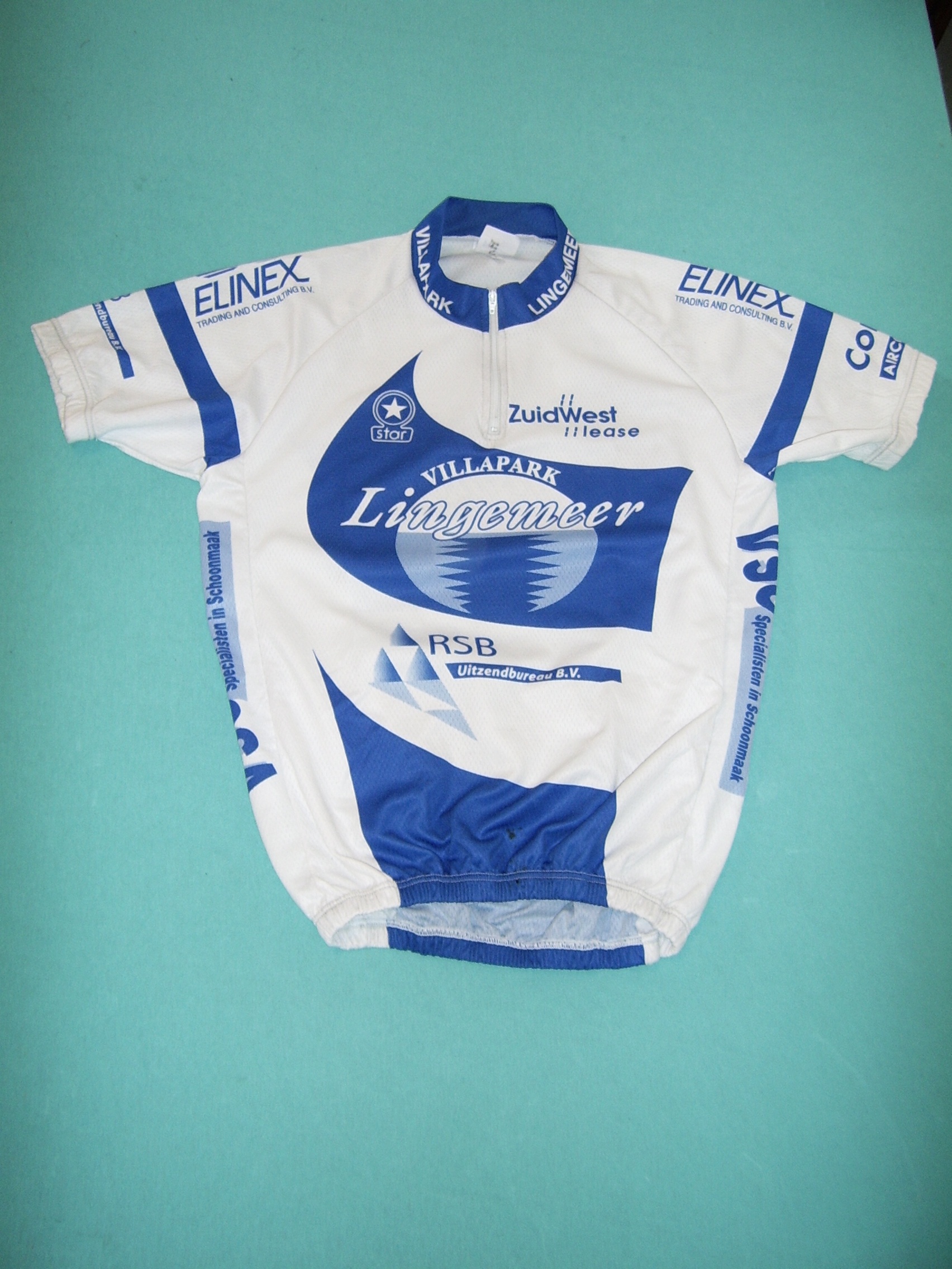 VILLAPARK LINGEMEER 2005 WIELERSHIRT - Ton Merckx Wielershirts ...