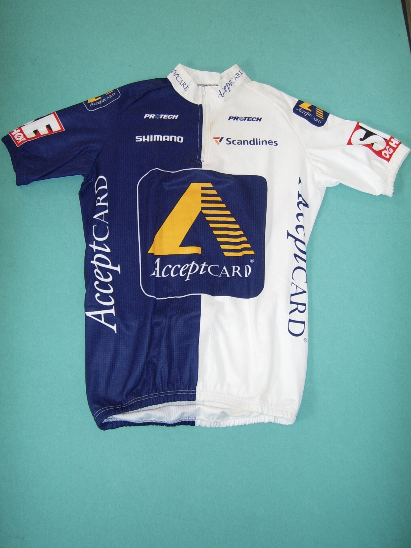 ACCEPTCARD (b) 1999 CYCLING SHIRT - Ton Merckx Cycling Jerseys - Tour ...