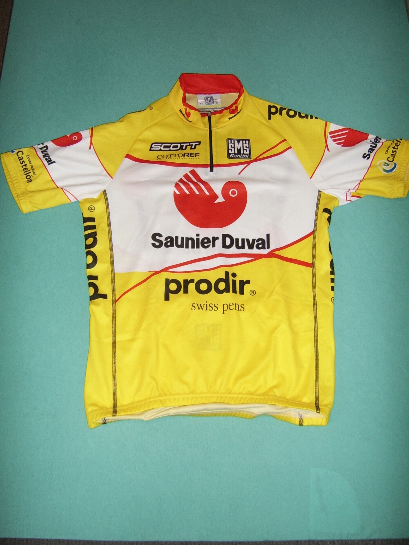 SAUNIER DUVAL (a)-PRODIR 2004 1ST SHIRT CYCLING SHIRT - Ton Merckx ...