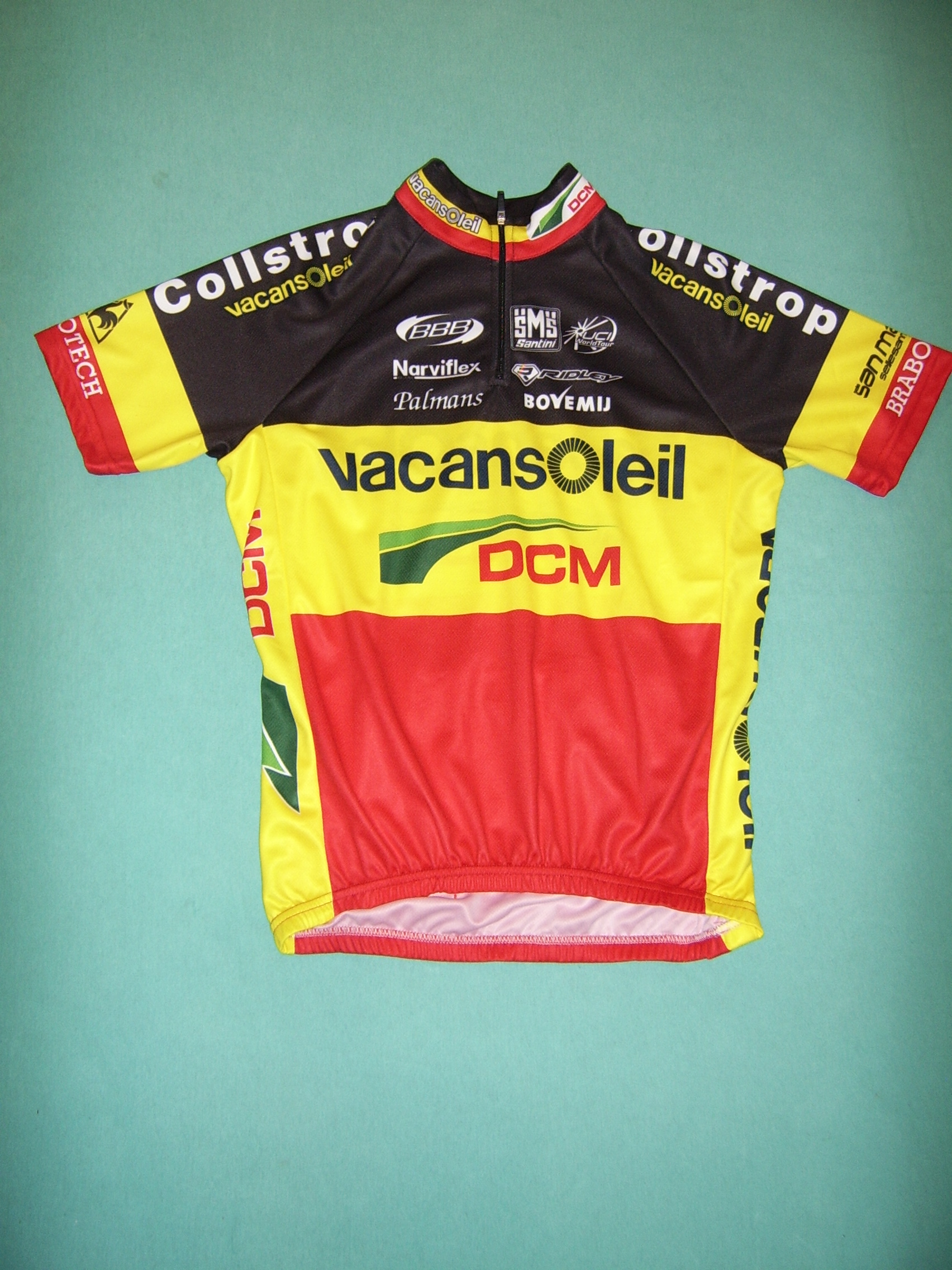 VACANSOLEIL (j)-DCM-COLLSTROP 2011 BELGISCH KAMPIOEN WIELERSHIRT - Ton ...